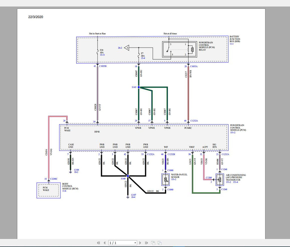 Ford Wiring Diagrams Freenull