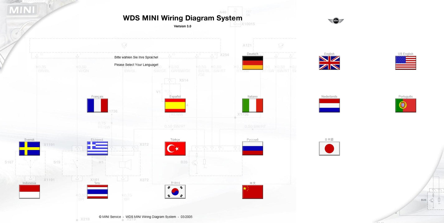 BMW WDS v15 and MINI WDS v7 Wiring Diagram System – Online Car Parts